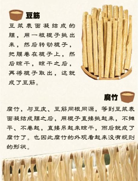 豆皮和腐竹的区别_哪个营养价值更高-第1张图片-山城妙识