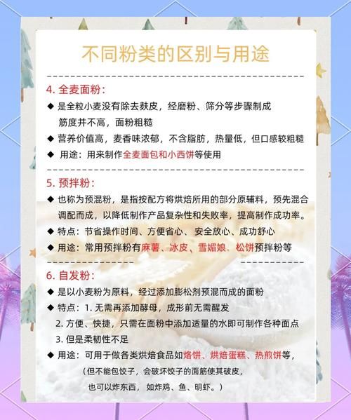 高筋面粉和低筋面粉有什么区别_哪个更适合做面包-第1张图片-山城妙识