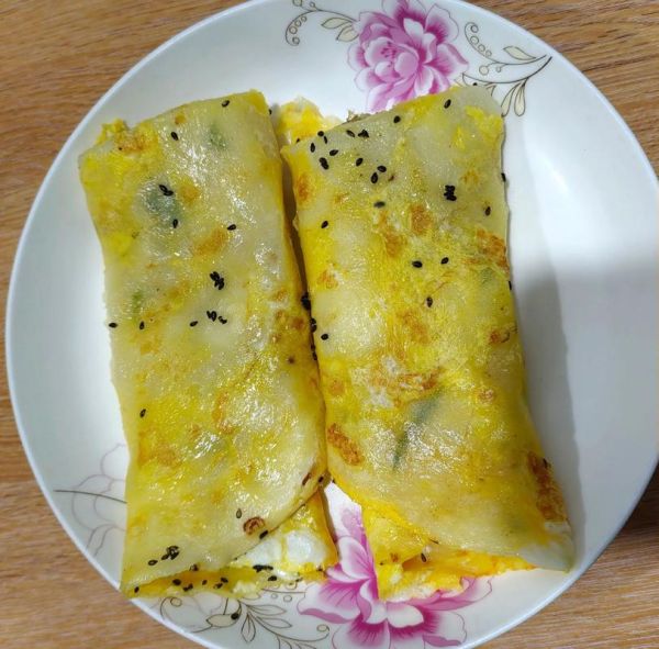 鸡蛋粉丝饼正宗做法_鸡蛋粉丝饼怎么做才酥脆-第3张图片-山城妙识