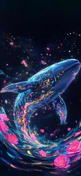 鲸鱼壁纸哪里下载_如何设置高清屏保-第2张图片-山城妙识