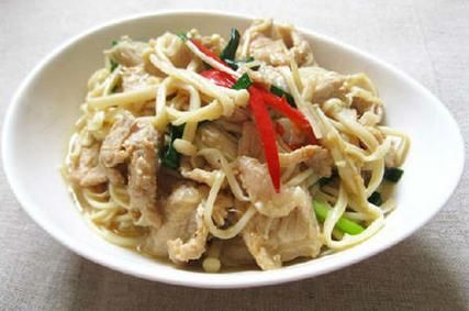 金针菇炒肉片怎么做_金针菇炒肉片的家常做法-第1张图片-山城妙识