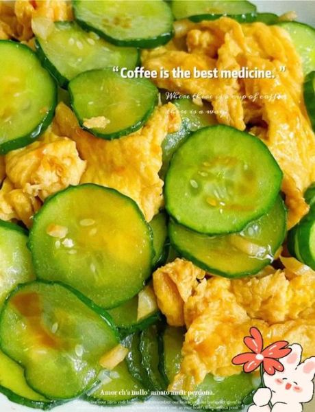 黄瓜炒鸡蛋怎么炒好吃_黄瓜炒鸡蛋的家常做法-第3张图片-山城妙识