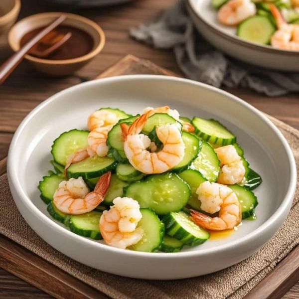 青瓜虾仁怎么炒好吃_青瓜炒虾仁要不要焯水-第1张图片-山城妙识 青瓜虾仁怎么炒好吃_青瓜炒虾仁要不要焯水-第1张图片-山城妙识