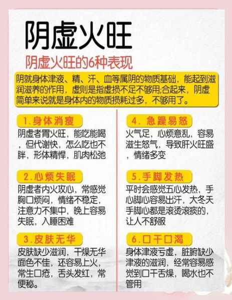 阴虚火旺的症状有哪些_如何调理-第1张图片-山城妙识 阴虚火旺的症状有哪些_如何调理-第1张图片-山城妙识
