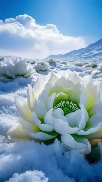 雪莲花图片大全_雪莲花长什么样-第3张图片-山城妙识 雪莲花图片大全_雪莲花长什么样-第3张图片-山城妙识