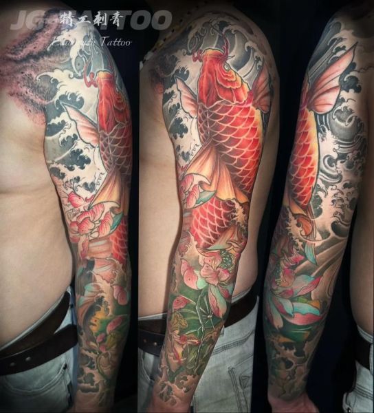 鲤鱼纹身图片_有什么寓意-第3张图片-山城妙识
