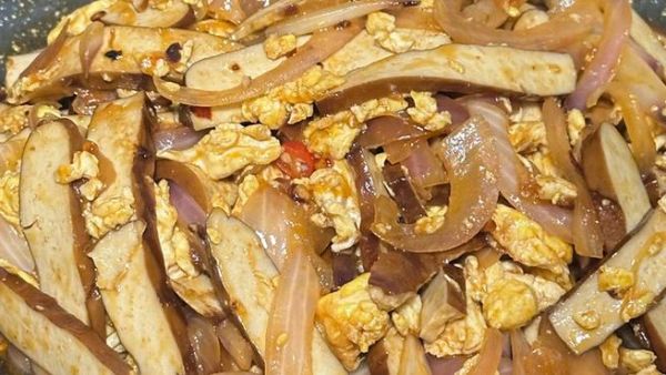 豆干炒鸡蛋怎么做_豆干炒鸡蛋的家常做法-第1张图片-山城妙识