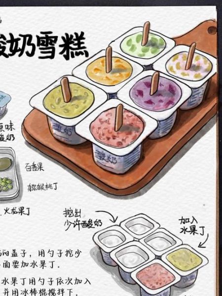 酸奶冰激凌怎么做_家庭版无奶油配方-第1张图片-山城妙识