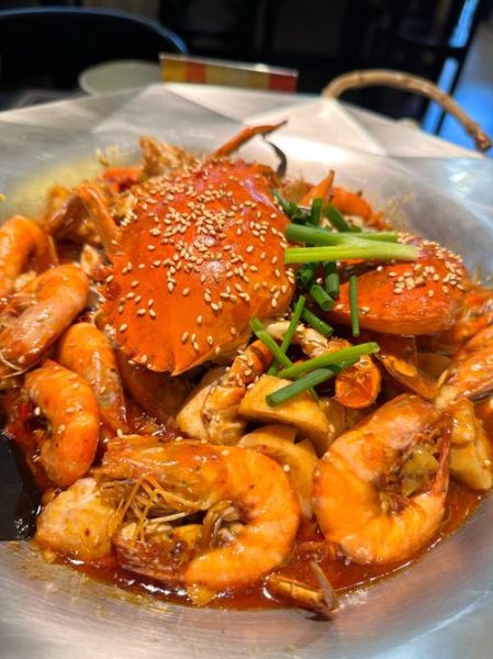 干锅香辣虾蟹怎么做_正宗做法秘诀-第1张图片-山城妙识