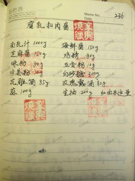 扣肉配料有哪些_扣肉做法视频详细步骤-第3张图片-山城妙识