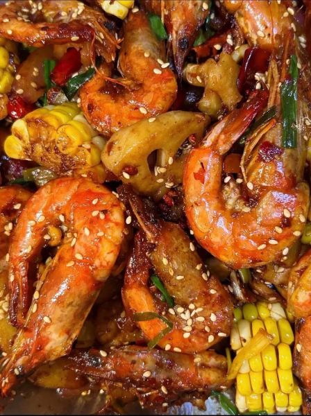 香辣虾锅怎么做_香辣虾锅的做法大全-第3张图片-山城妙识