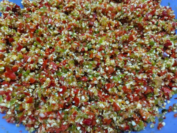 鲜辣椒酱怎么做_鲜辣椒酱的家常做法-第3张图片-山城妙识