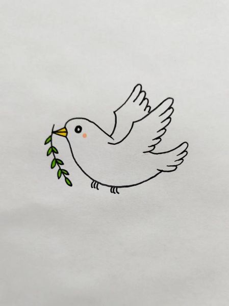 鸽子图片大全大图简笔画_怎么画鸽子简笔画-第1张图片-山城妙识 鸽子图片大全大图简笔画_怎么画鸽子简笔画-第1张图片-山城妙识