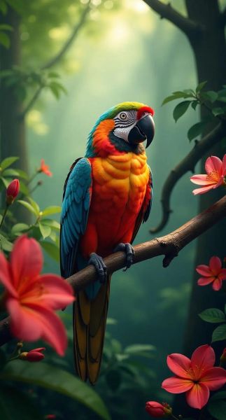 鹦鹉图片大全大图_如何挑选高清鹦鹉壁纸-第1张图片-山城妙识 鹦鹉图片大全大图_如何挑选高清鹦鹉壁纸-第1张图片-山城妙识