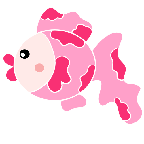 金鱼图片卡通可爱图片_如何挑选高清素材-第2张图片-山城妙识