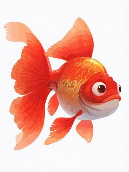 金鱼图片卡通可爱图片_如何挑选高清素材-第3张图片-山城妙识
