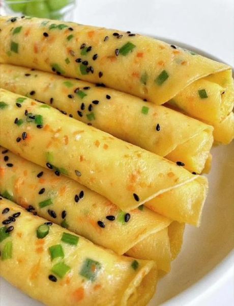 葱花鸡蛋饼用什么面粉_低筋面粉还是中筋面粉-第2张图片-山城妙识