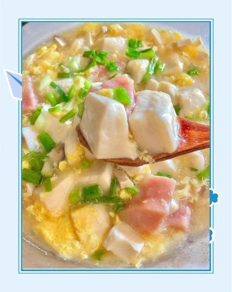 豆腐火腿鸡蛋羹怎么做_鸡蛋羹嫩滑秘诀-第1张图片-山城妙识 豆腐火腿鸡蛋羹怎么做_鸡蛋羹嫩滑秘诀-第1张图片-山城妙识
