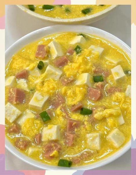 豆腐火腿鸡蛋羹怎么做_鸡蛋羹嫩滑秘诀-第3张图片-山城妙识 豆腐火腿鸡蛋羹怎么做_鸡蛋羹嫩滑秘诀-第3张图片-山城妙识