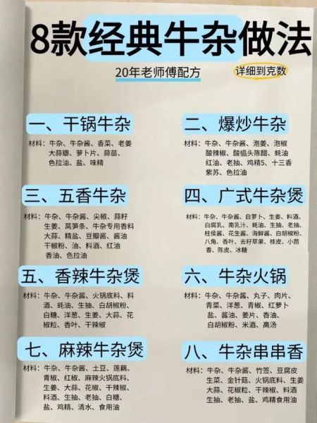 秘制牛杂酱料怎么做_正宗牛杂酱料配方-第1张图片-山城妙识