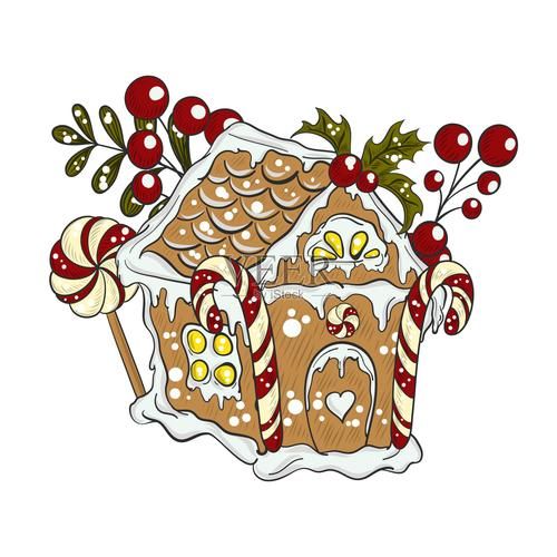 姜饼屋简笔画怎么画_姜饼屋简笔画步骤-第2张图片-山城妙识 姜饼屋简笔画怎么画_姜饼屋简笔画步骤-第2张图片-山城妙识