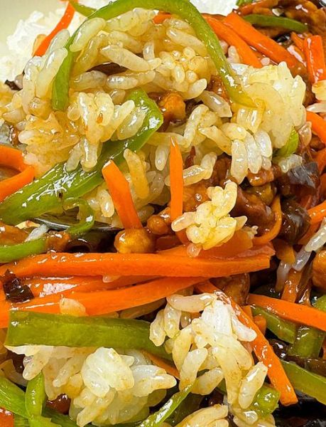 香干肉丝盖浇饭怎么做_香干肉丝盖浇饭家常做法-第3张图片-山城妙识