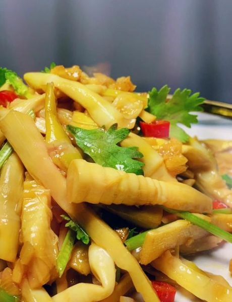 炒鲜笋怎么去除涩味_炒鲜笋的家常做法窍门-第1张图片-山城妙识