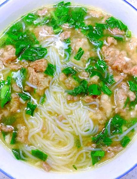 青菜牛肉面怎么做_家常青菜牛肉面做法大全-第1张图片-山城妙识