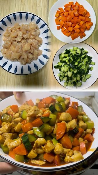 食堂宫保鸡丁怎么做_宫保鸡丁家常做法-第3张图片-山城妙识