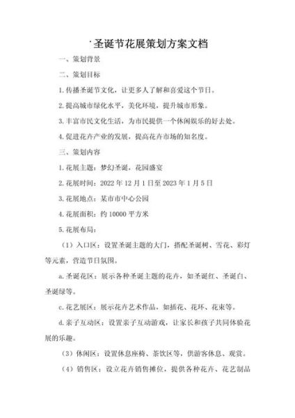 圣诞节活动方案怎么做_圣诞节主题活动策划流程-第3张图片-山城妙识