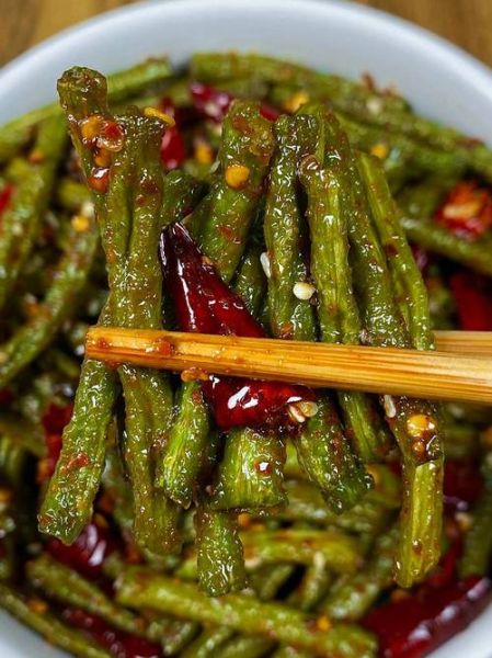 虎皮豆角怎么炒好吃_家常虎皮豆角做法-第3张图片-山城妙识