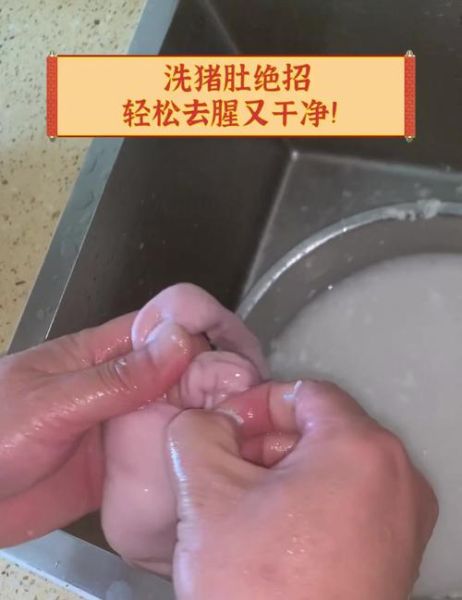 猪肚子怎么清洗_猪肚子去腥技巧-第1张图片-山城妙识
