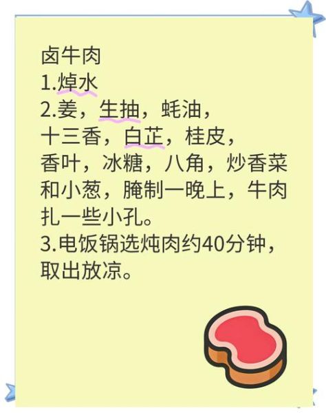 卤牛肉需要什么配料_家庭版卤牛肉配方-第2张图片-山城妙识 卤牛肉需要什么配料_家庭版卤牛肉配方-第2张图片-山城妙识