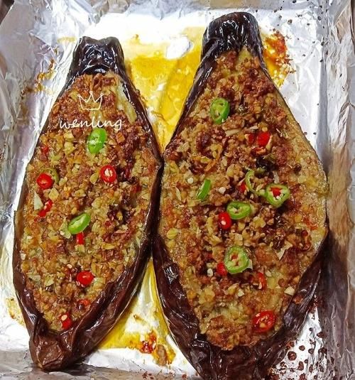 烤箱烤茄子怎么做_烤箱烤茄子温度时间-第3张图片-山城妙识