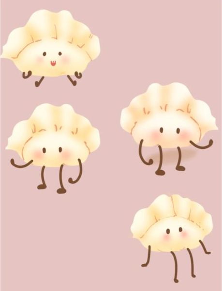 饺子卡通图片怎么画_饺子卡通图片素材哪里找-第2张图片-山城妙识