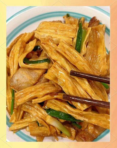 腐竹炒肉怎么做_腐竹炒肉的家常做法-第1张图片-山城妙识