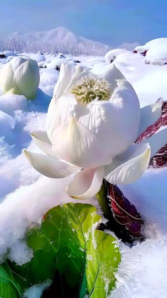 雪莲花长什么样_雪莲花图片怎么拍-第2张图片-山城妙识