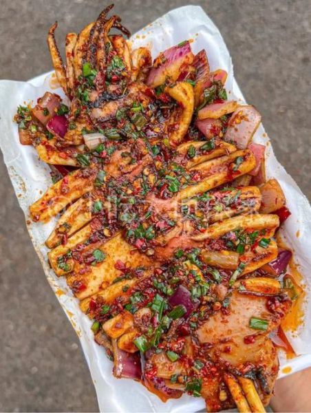 鱿鱼铁板烧怎么做_鱿鱼铁板烧酱汁配方-第1张图片-山城妙识