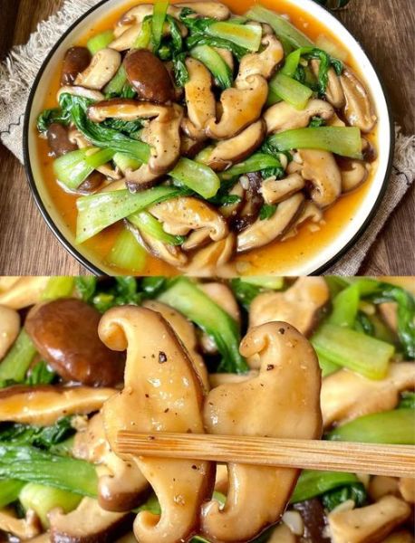 香菇青菜怎么炒好吃_香菇青菜的做法大全-第2张图片-山城妙识