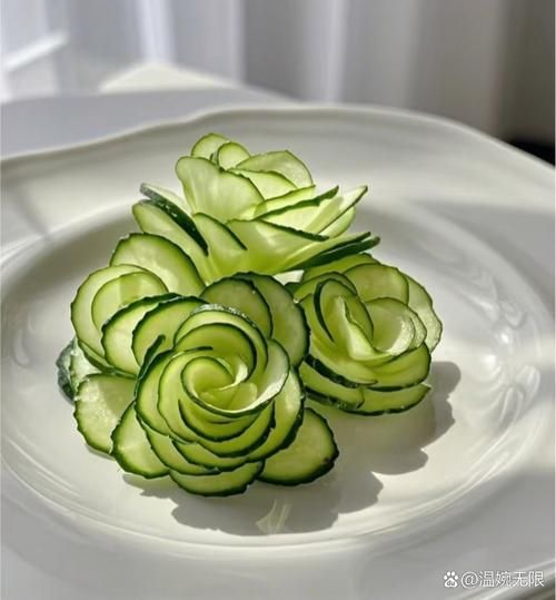 黄瓜拼盘花样图片_怎么摆盘好看-第1张图片-山城妙识