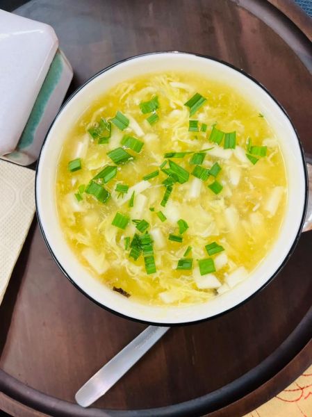 蟹黄豆花羹怎么做_蟹黄豆花羹的家常做法-第2张图片-山城妙识