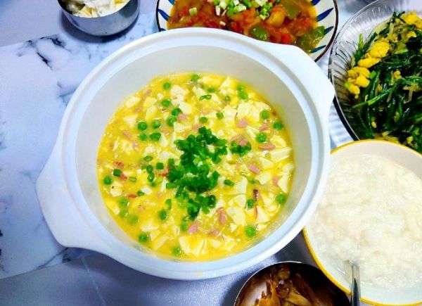 蟹黄豆花羹怎么做_蟹黄豆花羹的家常做法-第3张图片-山城妙识