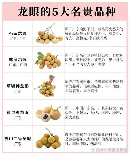 龙眼品种有哪些_龙眼哪个品种最甜-第2张图片-山城妙识