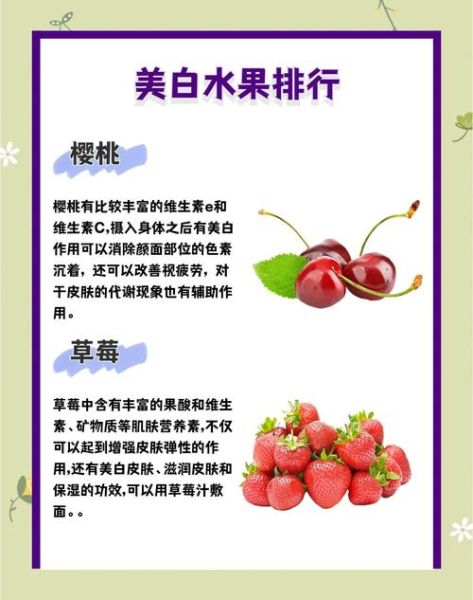 吃什么食物可以美白皮肤_哪些水果能美白-第3张图片-山城妙识 吃什么食物可以美白皮肤_哪些水果能美白-第3张图片-山城妙识