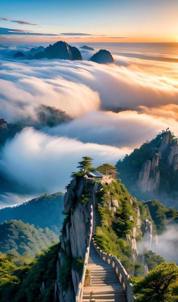 黄山云海奇观最佳观赏时间_黄山云海奇观怎么拍-第2张图片-山城妙识 黄山云海奇观最佳观赏时间_黄山云海奇观怎么拍-第2张图片-山城妙识