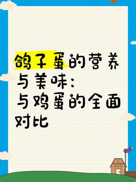 鸽子蛋营养比鸡蛋好吗_鸽子蛋和鸡蛋的区别-第1张图片-山城妙识