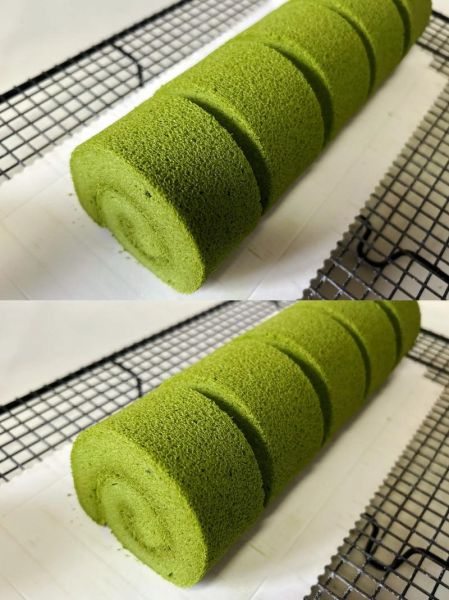 抹茶戚风蛋糕卷怎么做_抹茶卷开裂怎么补救-第2张图片-山城妙识