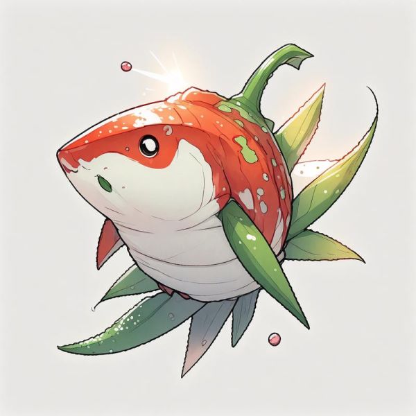 鲨鱼辣椒头像怎么画_鲨鱼辣椒头像为什么这么火-第1张图片-山城妙识