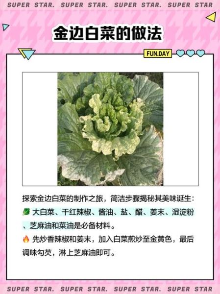 金边白菜怎么炒_金边白菜家常做法-第2张图片-山城妙识