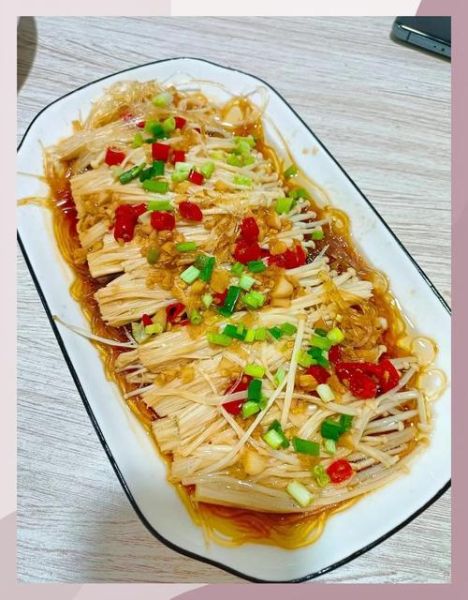 蒜蓉粉丝金针菇怎么做_蒜蓉粉丝金针菇蒸多久-第1张图片-山城妙识